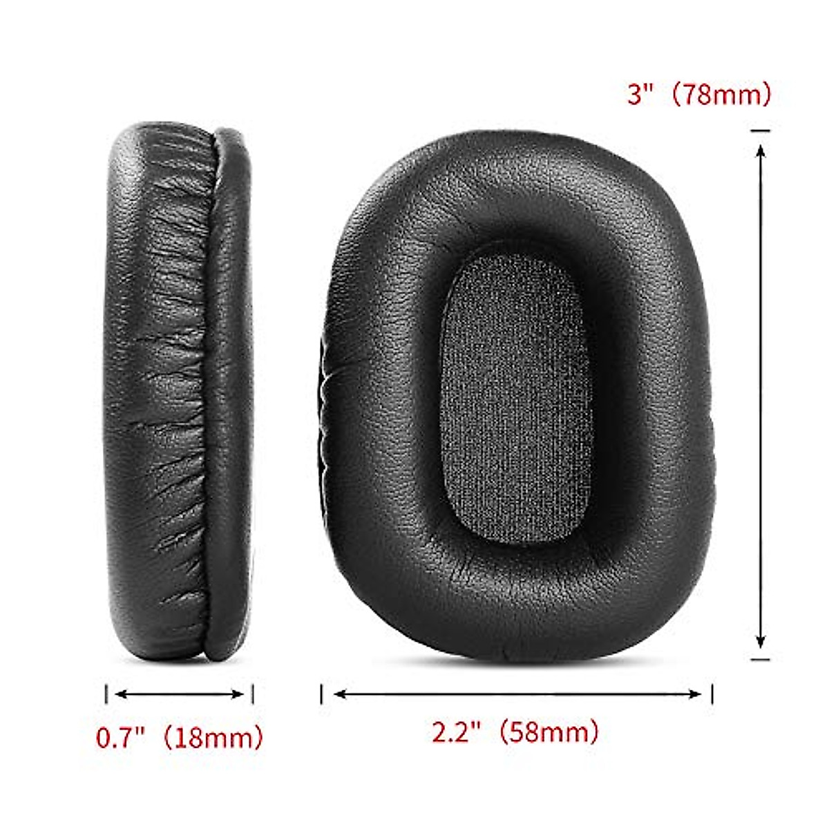 YDYBZB Ear Pads Replacement B450-XT Microphone Foam Compatible with VXI Blueparrott B450-XT B450XT Bluetooth Headset Mod Kit Ear Cushions Cups (Ear Pads + Microphone Foam)