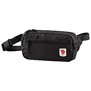 Fjallraven High Coast Hip Pack + Fjallraven High Coast Pocket - Black