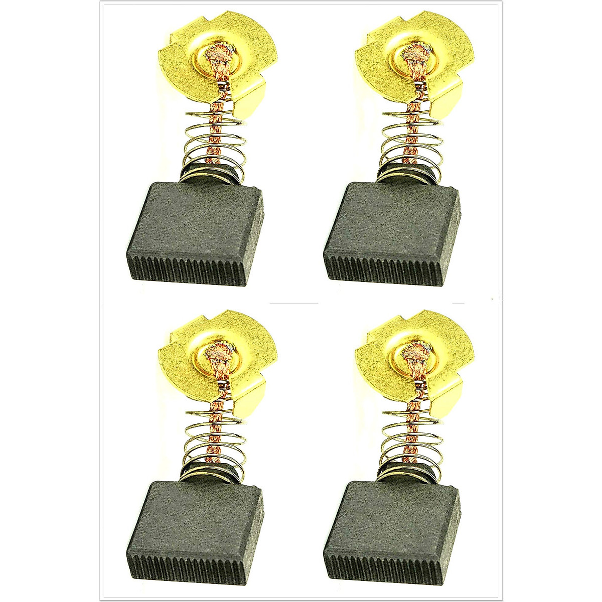 HUAKE GA7021 GA7020 HM1303 3612 GA9020 GA7040S Compatible with Makita Carbon Brushes Angle Grinder Demolition Hammer Router 4PCS