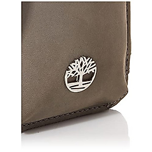 Timberland womens Wallet RFID Leather Crossbody Phone Bag, Castlerock (Nubuck), One Size US