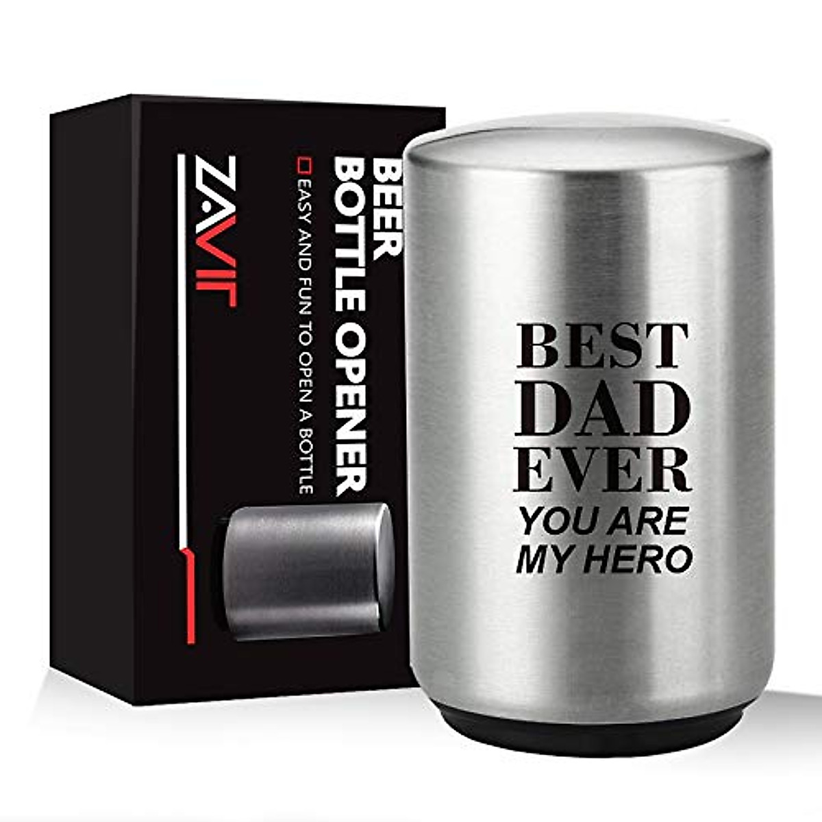 ZAVIT BEST DAD EVER Bottle Opener+Multitool Knife, Gifts for Dad, Dad Birthday Gift, Gifts Idea for Dad.