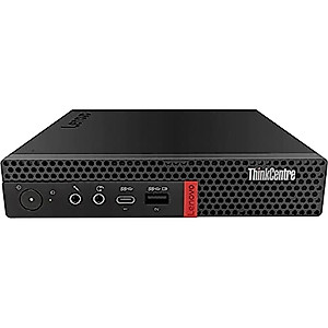 Lenovo ThinkCentre M720q 10T700CNUS Desktop Computer - Core i5 i5-9400T - 8 GB RAM - 256 GB SSD - Tiny - Black - Windows 10 Pro 64-bit - Intel UHD Graphics 630 - English Keyboard - Wireless LAN - Blue