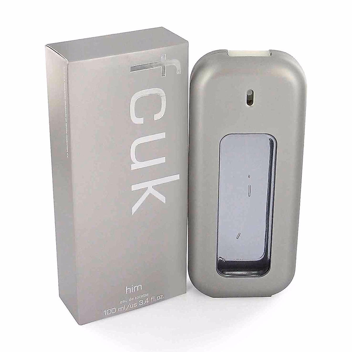 Fcuk By French Connection 3.4 oz Eau De Toilette Spray for Men, clear