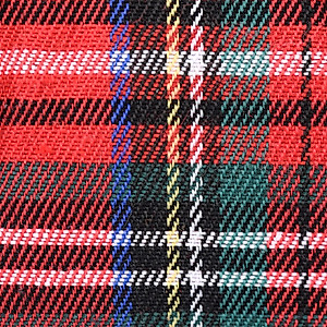 GAMUDA Small Dog Harness Collar and Leash Set, Step in No Chock No Pull Soft Mesh Adjustable Dog Vest Harnesses Plaid Reflective for Dogs Puppy Cats Kitten Rabbit (Red, L)