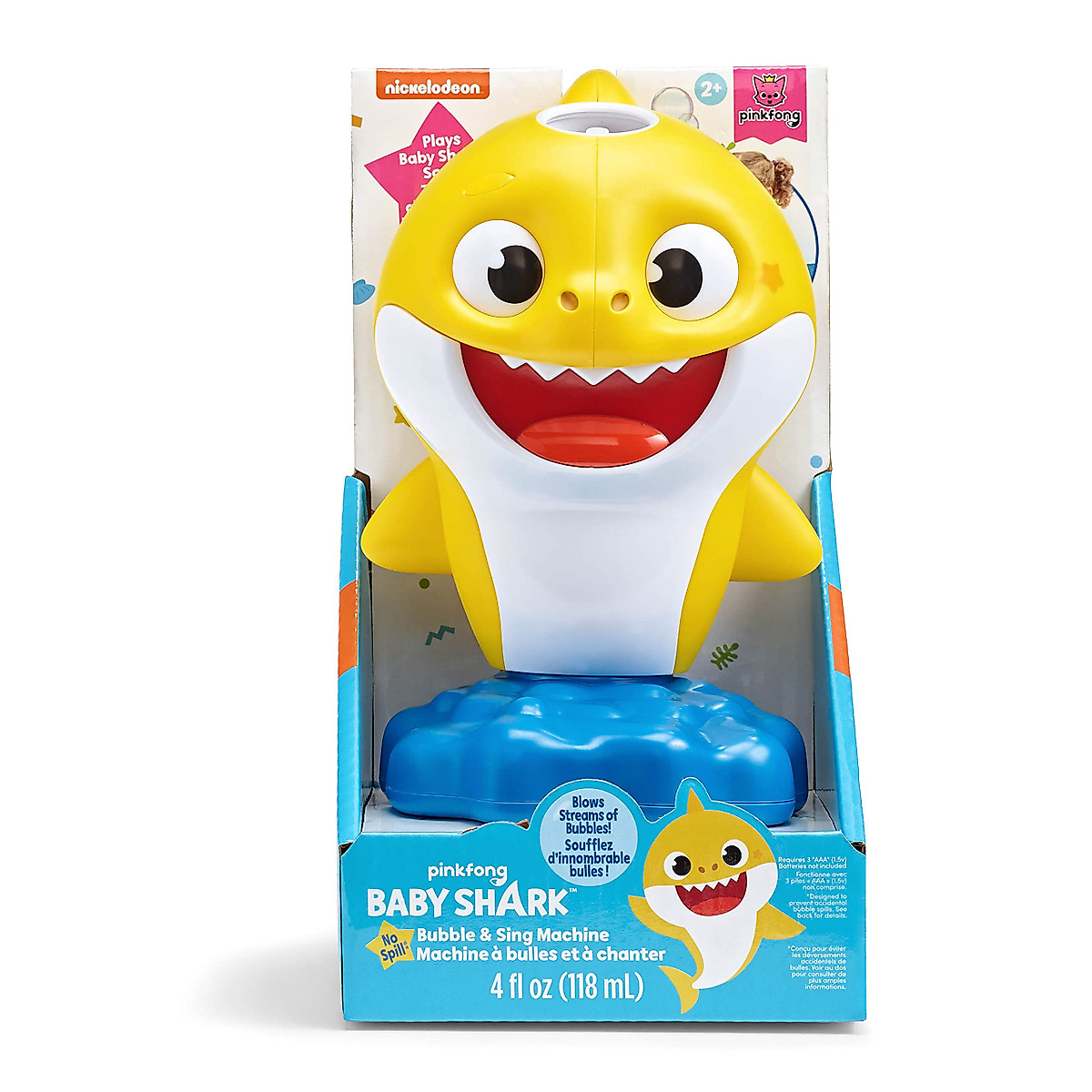 Baby Shark Bubble & Sing Machine with 16 oz Bubble Solution