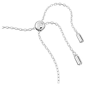 SWAROVSKI Hollow Bracelet, White, Rhodium Finish