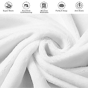 Personalized Name Blanket for Kids, Custom Baby Name Super Soft Blankets for Boys Girls, Name Monogrammed Throws Blanket for Newborn New Mom Personalized Gift Idea Nap Blanket for Toddlers Baptism