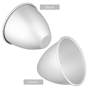 FRCOLOR Doll Dress Cake Pan Dome: Aluminium Cake Mold 7inch Princess Cake Mold Doll Cake Pan Mold for Home Party Sugarcraft Baking