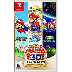 Switch Bundle Newest Nintendo Switch Game Bundle: Animal Crossing-New Horizons Edition, Super Mario 3D All-Stars ;Woov Micro SD 256 GB