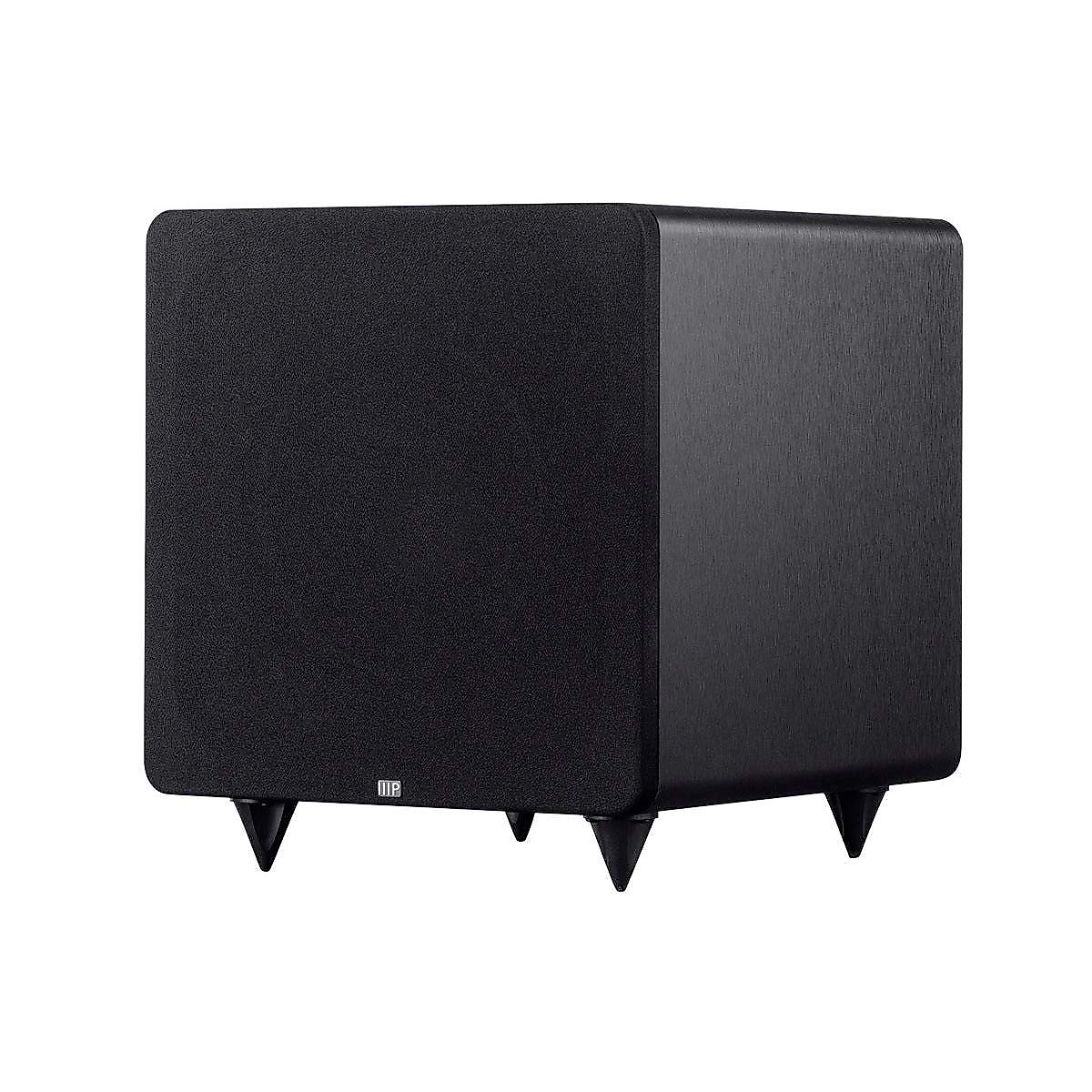Monoprice SW-10 150 Watt RMS (300 Watt Peak) Powered Subwoofer 10in, Ported Design, Variable Phase Control, Variable Low Pass Filter, for Home Theater