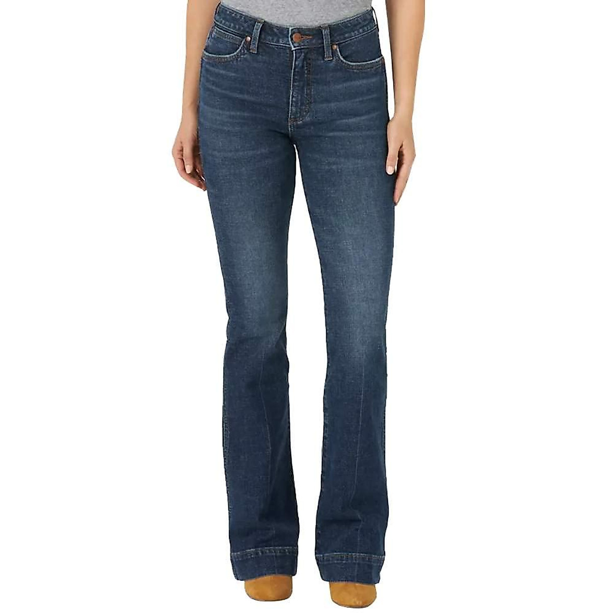 Wrangler Women's Retro High Rise Trouser Jean Sara 28W x 34L