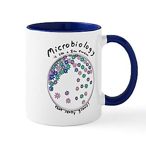 CafePress Microbiology Is A Zen Garden Mugs Ceramic Coffee Mug, Tea Cup 11 oz