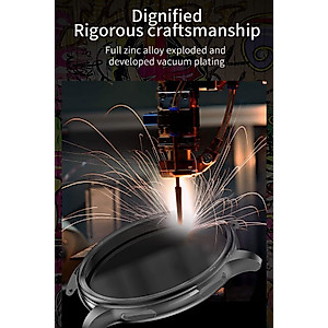 Smart Watch Compatible with Android iOS Phones Round Screen Fitness Tracker with Heart Rate Blood Pressure Monitor Smart Watches for Women Men