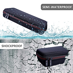 LTGEM DJ Controller Case for Hercules Compact DJ DJControl Starlight - Hard Storage Travel Protective Carrying Bag