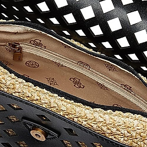 Guess AQUA CROSSBODY FLAP Women's Bag, Black