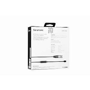 Saramonic XLR Female to USB-C Microphone Interface Cable for Android Smartphones & Tablets (UTC-XLR)