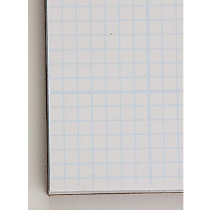 Bienfang Designer Grid Paper Pad, 8x8 Cross Section, 8.5 x 11 inches, 50 Sheets
