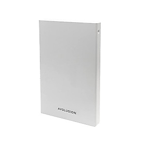 Avolusion HD250U3-WH 1TB USB 3.0 Portable External Gaming Hard Drive - White (for PS5, Pre-Formatted)
