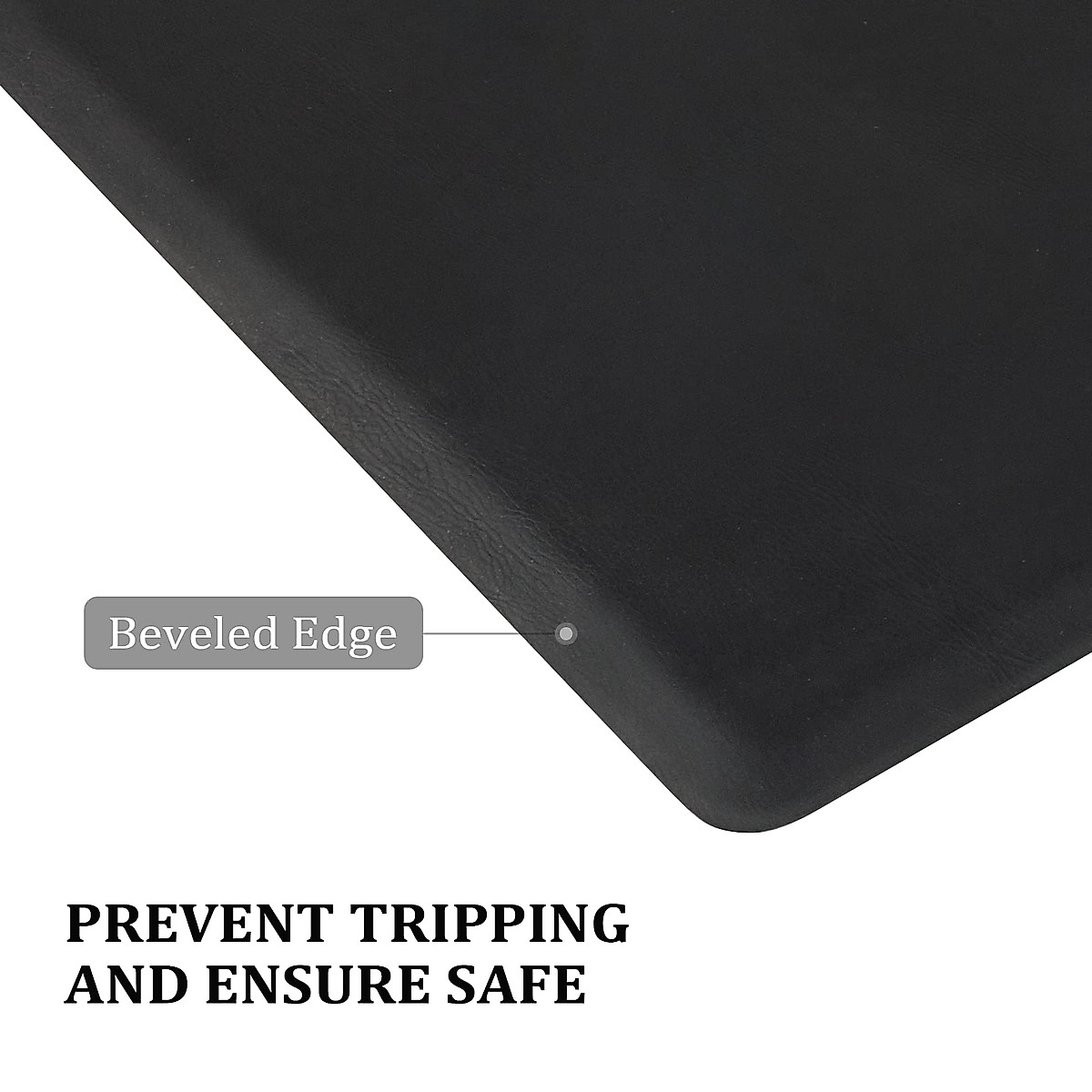 OmySalon 3' x 5' Barber Floor Mat Anti Fatigue for Stylist Standing, 3/4'' Thick Comfort Hair Matt Square Base for Salon Styling Chair, Hair Cutting Hairdressing Beauty Equipment