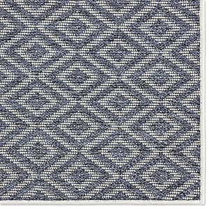 Home Dynamix Tripoli Lydia Modern Indoor/Outdoor Area Rug, Denim/Cream, 6'6"x9'6" Rectangle