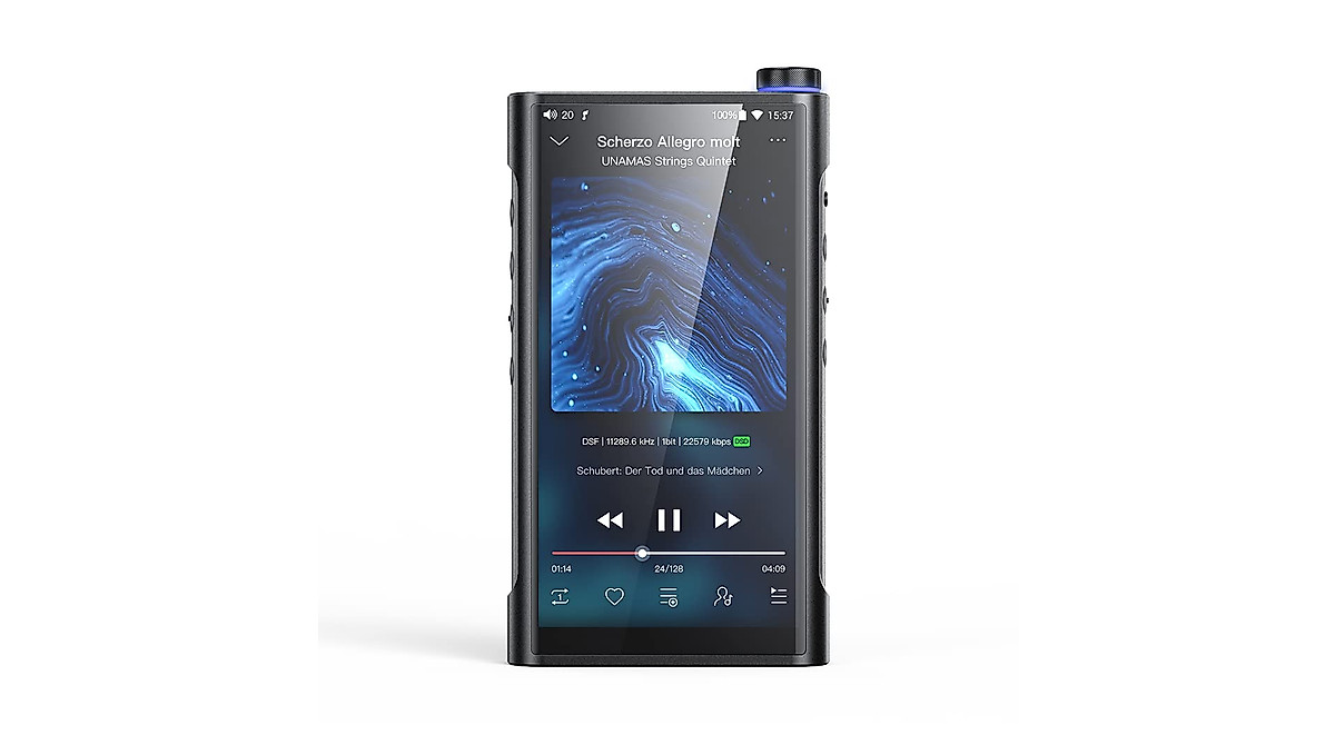 FiiO M15S Music Player Snapdragon 660 with ES9038PRO Hi-Res Android 10 5.5inch MP3 Player WiFi ...