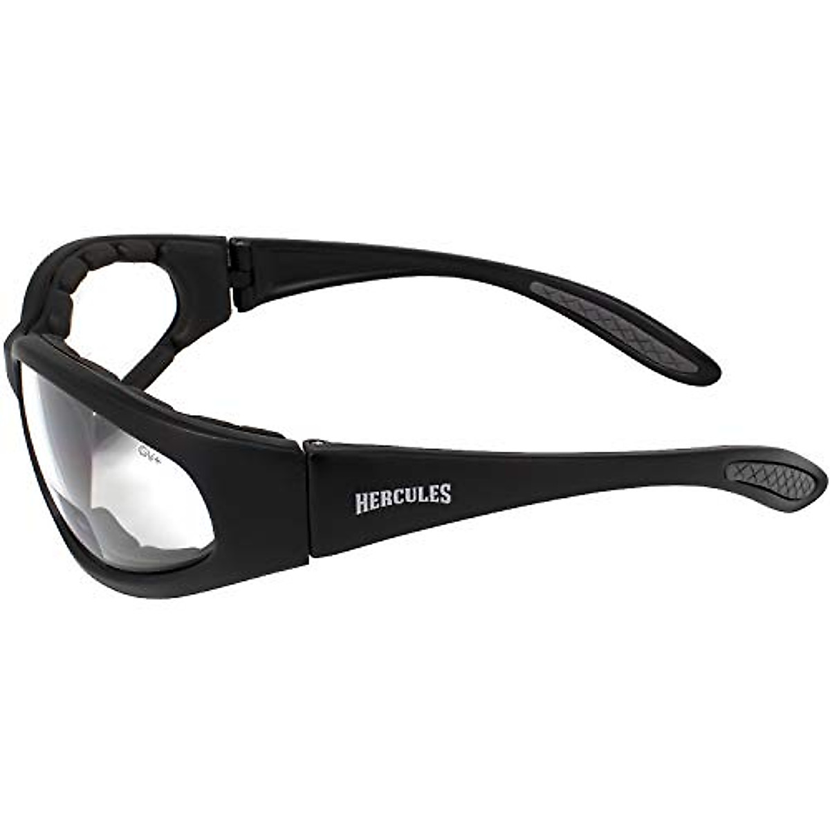 Global Vision Hercules Bifocal Anti-Fog Safety Glasses with EVA Foam, Clear Lens (2.50)