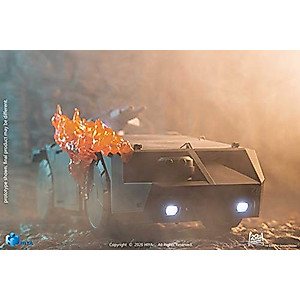 Hiya Toys Aliens: Burning Armored Personnel Carrier 1:18 Scale Vehicle, Multicolor