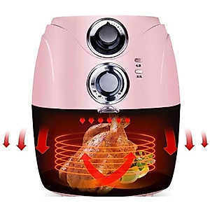 Air Fryer for Home Use 2.5L Modern Simplicity Air Fryer Air Fryer Automatically Fried Chicken Fish and Chips Oven Pink