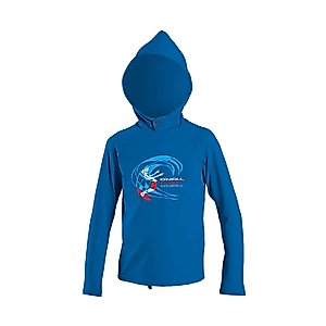 O'Neill Toddler O'Zone Long Sleeve Sun Hoodie, Ultra Blue, 1