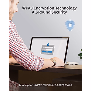 ioGiant AX1800 WiFi 6 Adapter WiFi Adapter for Desktop PC Laptop Wireless Network Adapter Dual Band USB WiFi 6 Adapter 5GHz 1201Mbps + 2.4GHz 574Mbps High Speed MU-MIMO WiFi Dongle for Windows 11/10