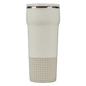 Pelican Hydration Pelican Cascade™ 22 oz Vacuum Insulated Tumbler - Recycled Stainless Steel Double Wall Travel with Dual Lid, Powder Coated Insulated Coffee Mug For Hot Cold Drinks, Linen