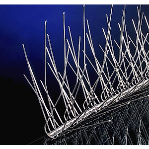 Nixalite Bird Spike Wildlife Barrier Kit (10ft, 5-2ft Strips)