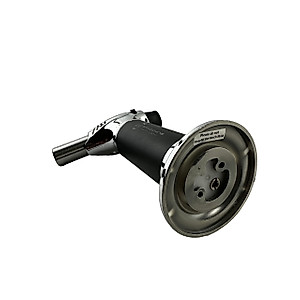 Space King Chrome Finish Wind-Proof Torch Lighter - Adjustable Flame - Child-Lock - Perfect for Camping, Kitchen, Backyard, Travel, Beach, BBQ, Mountain, Outdoors, Travel, Garage, and More. (Silver)