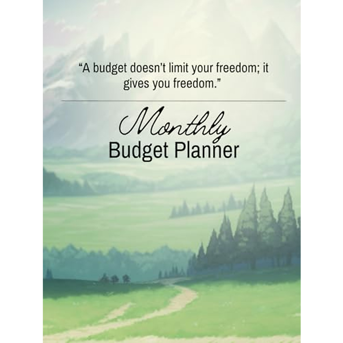 Monthly Budget Planner: Monthly Financial Organizer and Expense Tracker