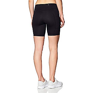Nike Womens Fast Running Shorts Black/Reflective SILV XS