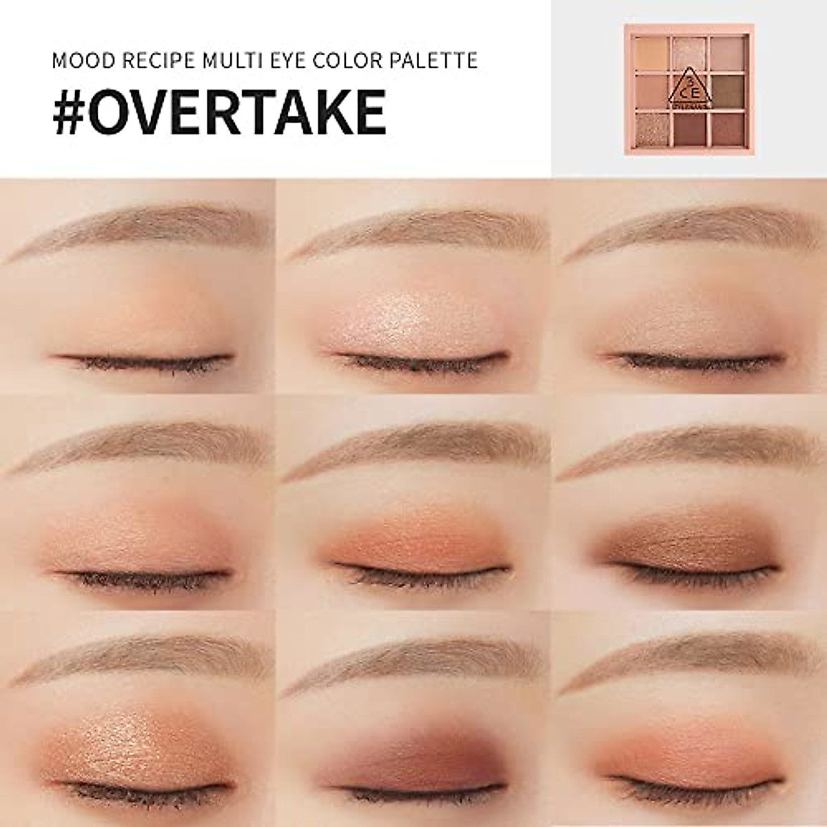 3CE Multi Eye Color Palette #OVERTAKE