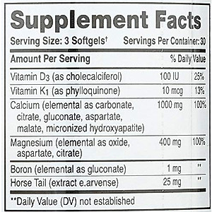 Phyto-Therapy Liquid Calcium, 1000 Mg, 90 Count