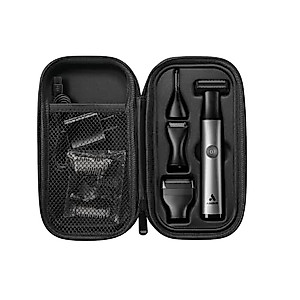 Andis 42315 inEDGE Lithium-Ion Cordless All-in-One One Blade Dual Sided Wet/Dry Trimmer for Body, Face, Ear and Nose Hair, Black