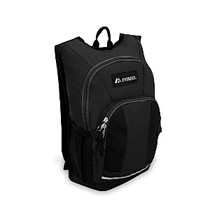 Everest Mini Hiking Pack, Black, One Size