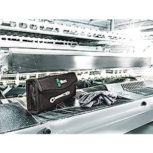 Wera 05004018001 8100 SA 8 Zyklop Metal Ratchet Set with Switch Lever, 1/4" Drive, Metric, 28 Pieces