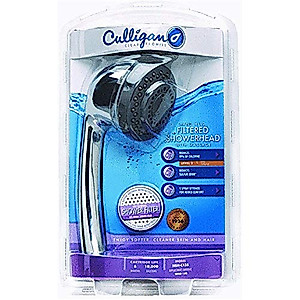 Culligan HSH-C135 Hand-Held Filtered Massage Showerhead, 10,000 Gallon, Chrome