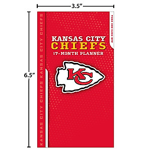 Turner Licensing Kansas City Chiefs 2023-24 17-Month Pocket Planner
