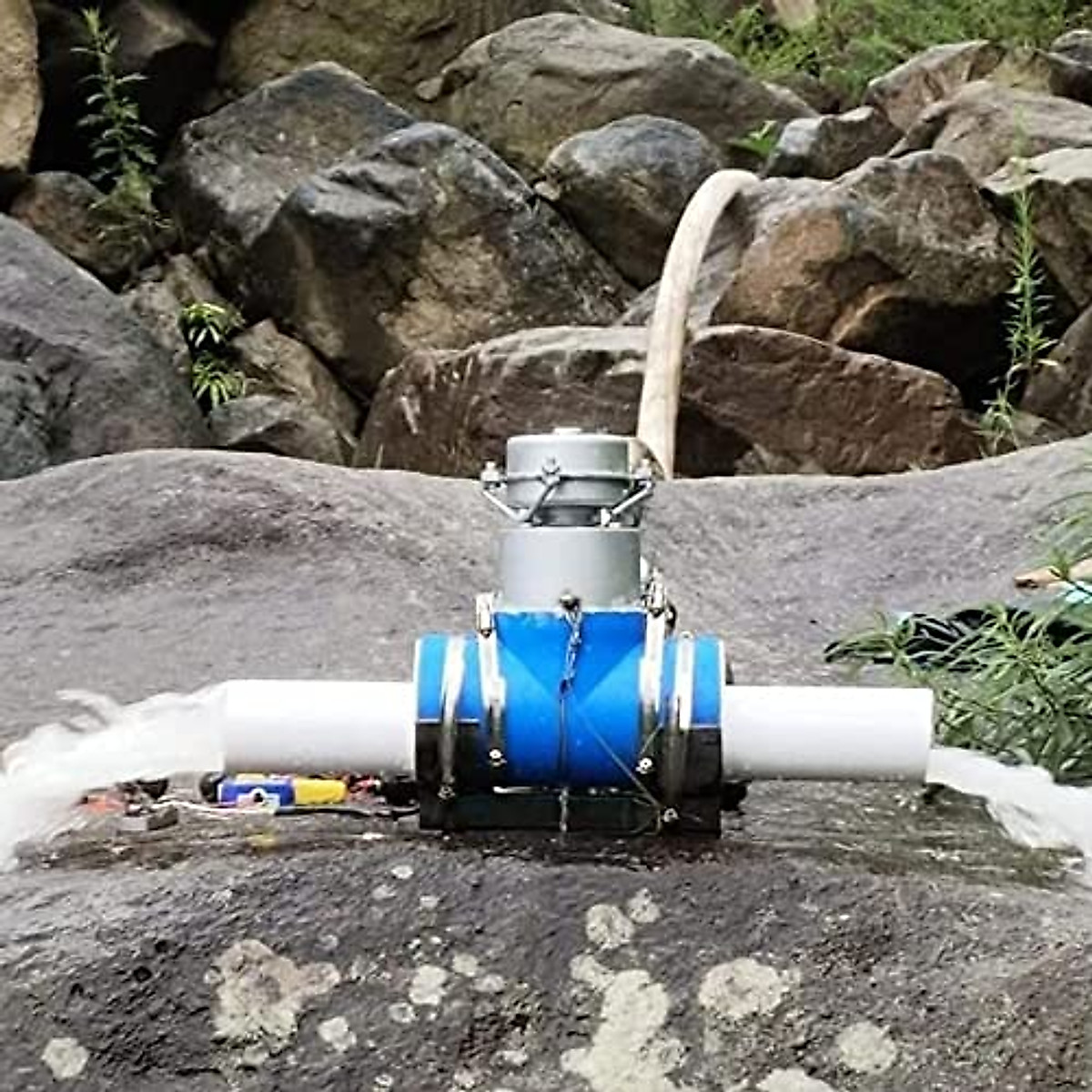 220V 1000W Hydroelectric Generator Water Turbine Generator Outdoor Micro Hydro Magnet Full Copper Core Single Phase Generator