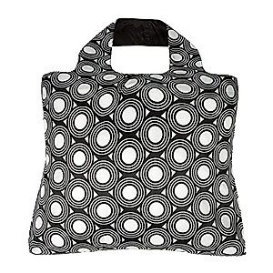 Envirosax Reusable Bag Polyester Shopping Grocery Tote Bags Set of 5 Monochromatic Designs Water Resistant