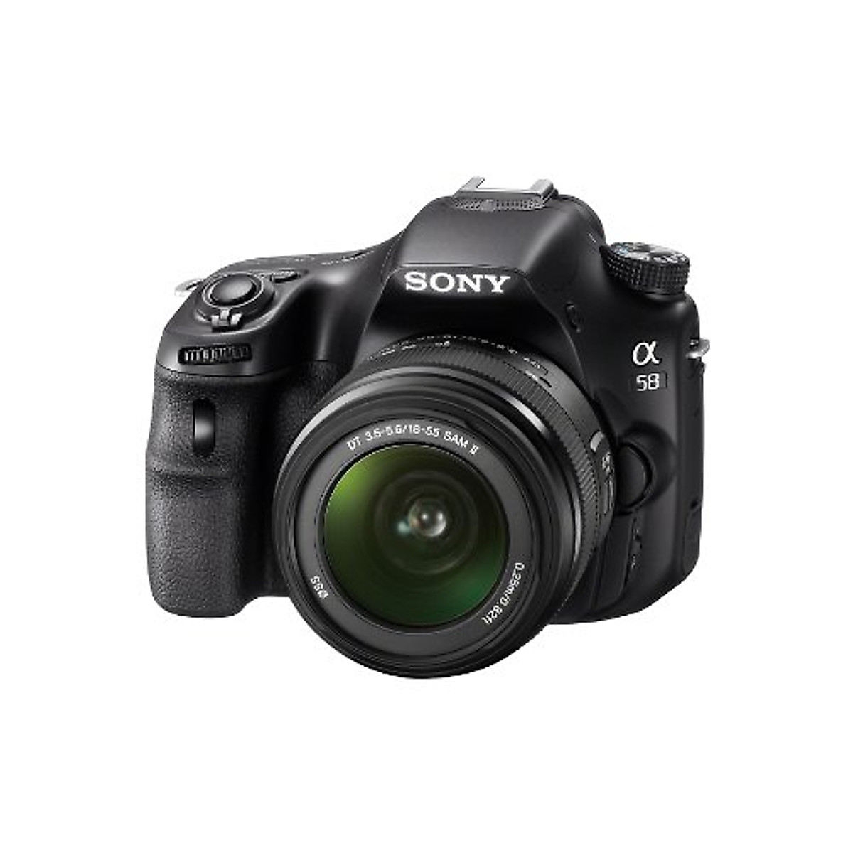 Sony SLT-A58K Digital SLR Kit with 18-55mm Zoom Lens, 20.1MP SLR Camera with 3-Inch LCD Screen (Black)