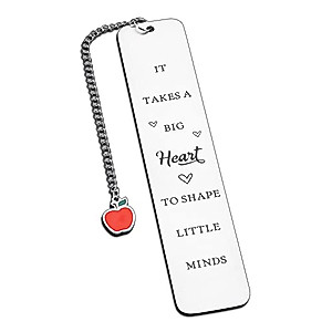 Valentines Day Gifts for Teachers Bookmarks Gifts for Women Teacher Book Lovers Appreciation Gifts Teachers Day Thank You Graduation Birthday Christmas Gift for Preschool Daycare Spanish Teacher
