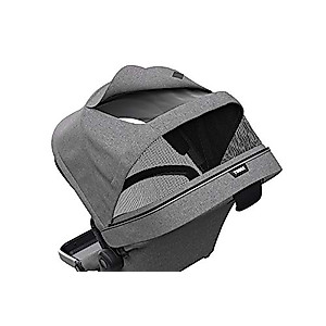 Thule Sleek Sibling Seat, Grey Melange , 10" x 32.7" x17.1"