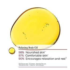 Clarins Relax Body Treatment Oil | Relaxes, Moisturizes and Soothes Aching Muscles | Relieves Stress and Fatigue | Nourished & Comfortable Skin After The First Use* | Natural 100% Plant Extracts
