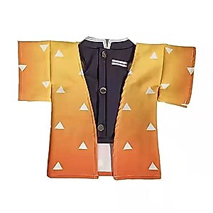 Balaee Cat Clothes are Suitable for Small and Medium-Sized Pet Cats and Dogs, Role-Playing Party Cat Dressing (Agatsuma Zenitsu)