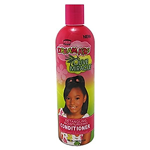 African Pride Olive Miracle Dream Kids Conditioner, 12 Ounce